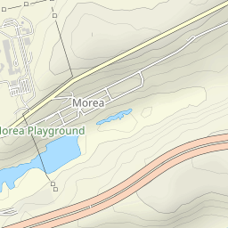 Broad Mountain Topo Map PA, Schuylkill County (Shenandoah Area)