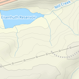 Broad Mountain Topo Map PA, Schuylkill County (Shenandoah Area)